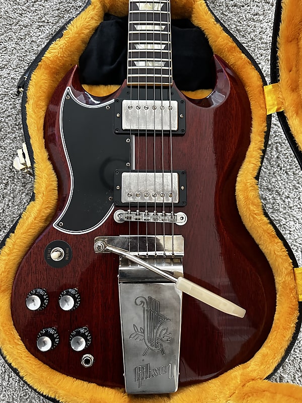 Gibson Murphy Lab M2M SG Light Aged 1964 - Faded Cherry | Reverb