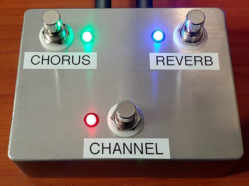 Custom 3-Button Handwired Footswitch for Crate GX-130C with | Reverb