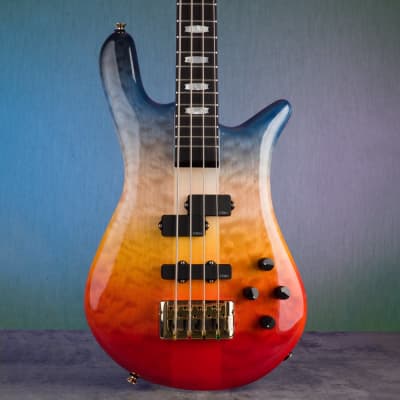Spector USA Custom NS2 Fretless Bass Guitar - Desert Island - | Reverb