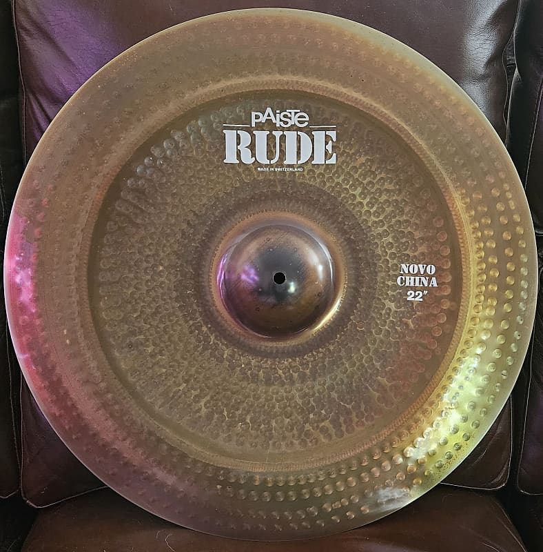 Paiste 22" RUDE Novo China | Reverb