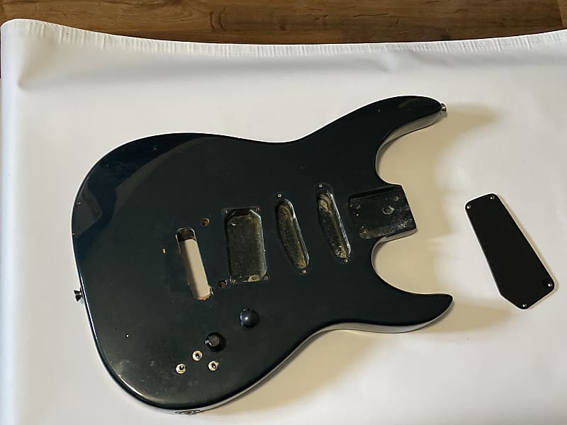 1980's Overseas Kramer Striker 600st Cobalt Blue Layered | Reverb