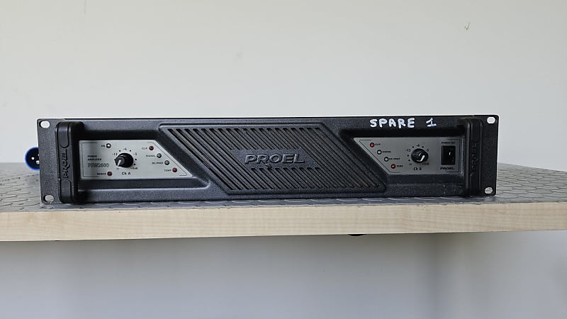 PROEL PSW2600 Power Amplifier | Reverb