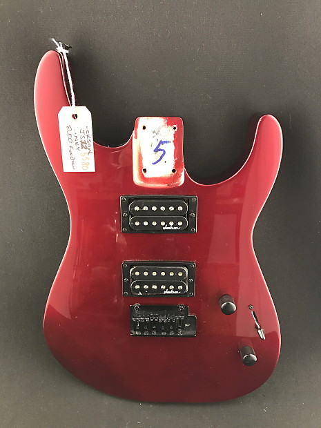 #5580 Jackson JS12 2010s Red Loaded Electric Guitar Project | Reverb