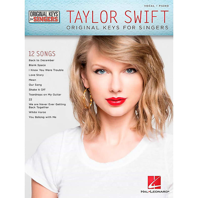 Hal Leonard Taylor Swift - Original Keys For Singers | Reverb