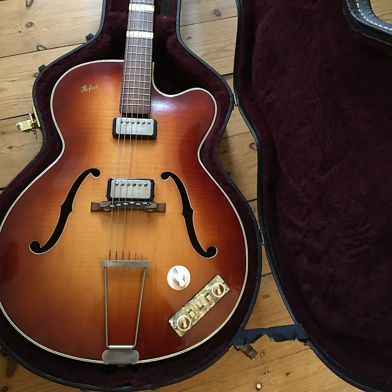 Hofner 456 S T2 1964 - archtop Jazz guitar - vintage German | Reverb