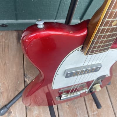 Kimberly /Teisco Tele Candy Apple Red with | Reverb Deutschland