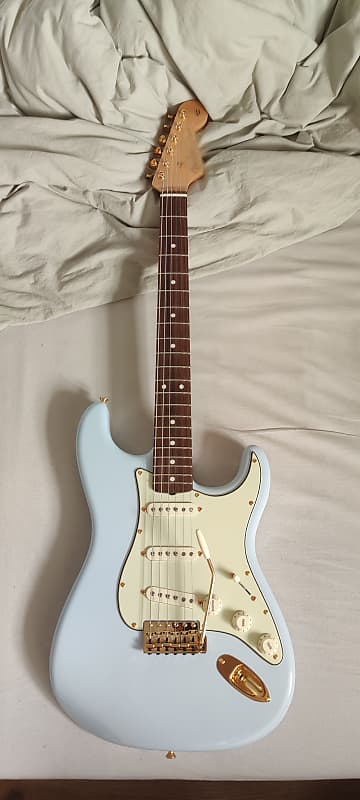 Custom Made Fender Stratocaster Replica 1960 Sonic | Reverb Australia