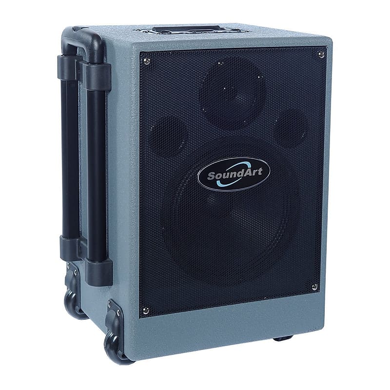 SoundArt 65 Watt Rechargeable Wireless PA System with MP3 | Reverb