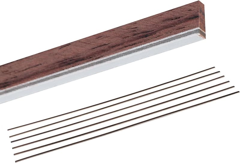 StewMac Natural Wood Guitar Bindings, Indian Rosewood with | Reverb