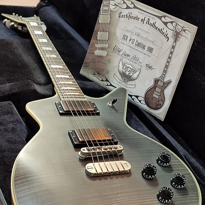 Dean Cadillac 1980 Custom Run #13 - Trans Black | Reverb