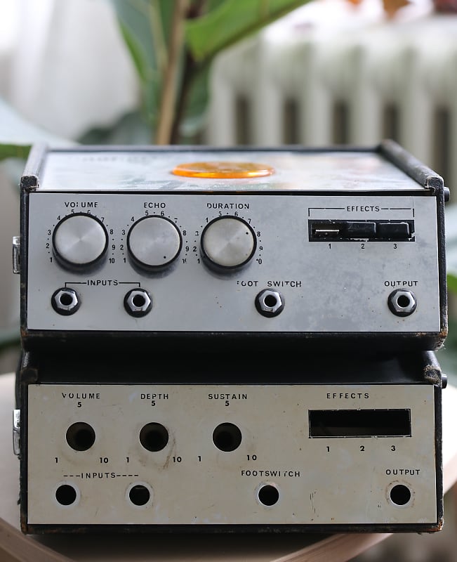 2x Rare 1960s Arbiter Soundette Disk Echo Machine - Repair | Reverb
