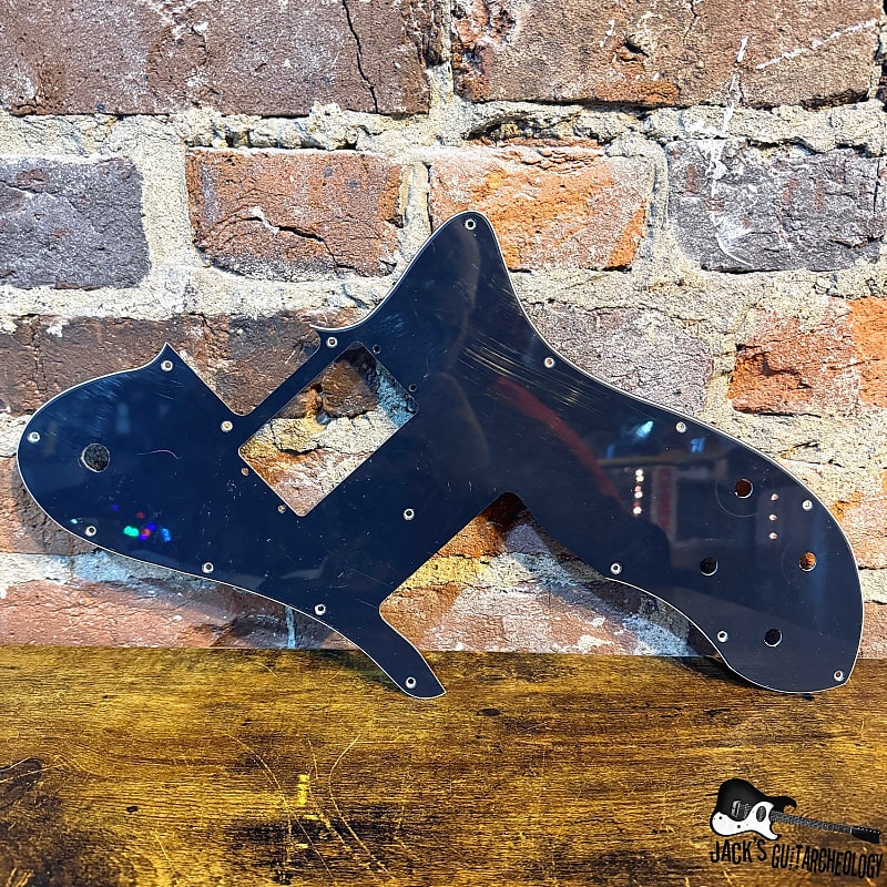 Fender Telecaster Custom Pickguard (2020s - Black) | Reverb