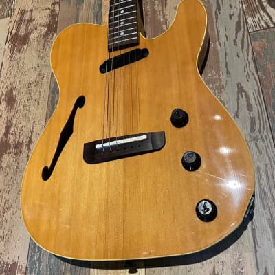 Fender HMT Thinline Telecaster 1989-90 Natural | Reverb