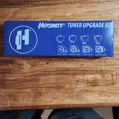 Hipshot Griplock 7-string Lefty Tuners Black | Reverb