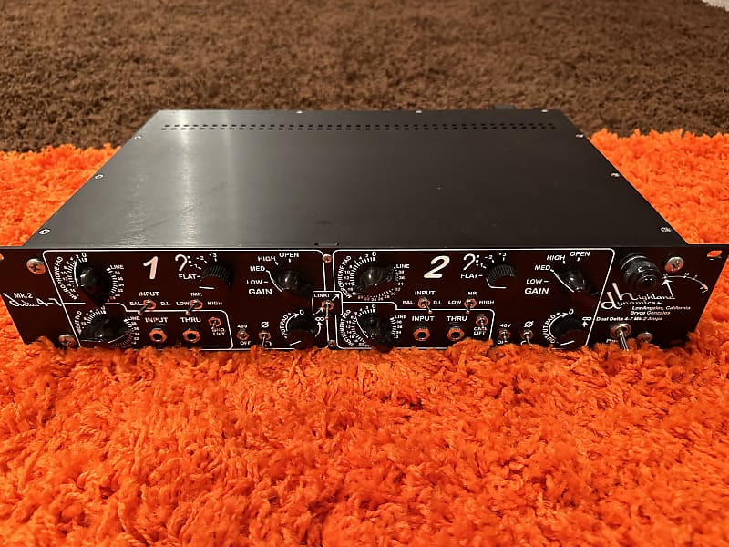 Highland Dynamics Dual Delta 4-7 mkii preamp 2024 - Black | Reverb