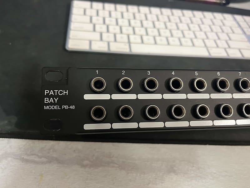 Furman Patch Bay PB-48 2000's - black - rack mount | Reverb