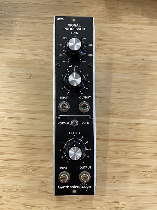 Synthesizers.com Q125 Signal Processor 2001 - Black | Reverb