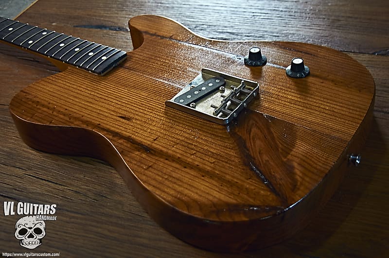 Barncaster Telecaster old american Knotty Pine | Reverb