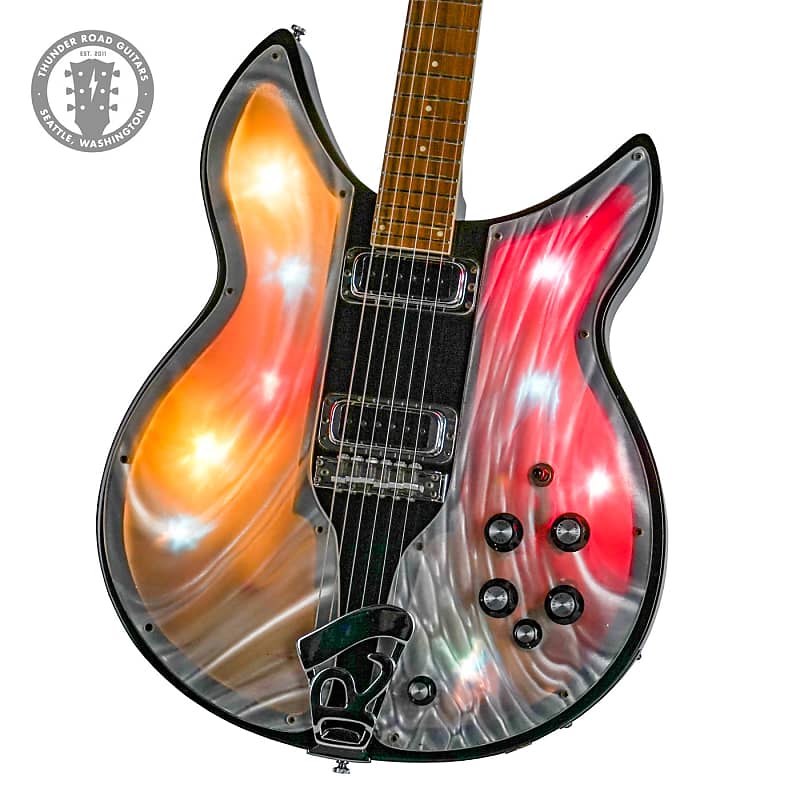 1971 Rickenbacker 331 Light Show Jetglo | Reverb UK