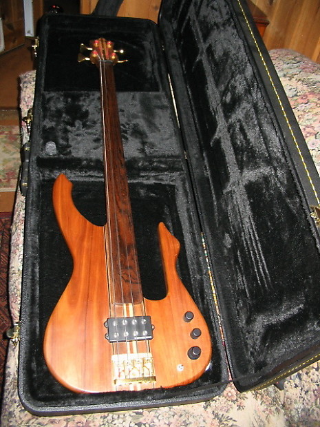 Zimmerly Silly Bass .....Fretless extended range custom bass | Reverb