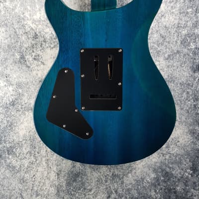 Harley Benton CST-24T P90 Deluxe Electric Guitar - Ocean | Reverb UK