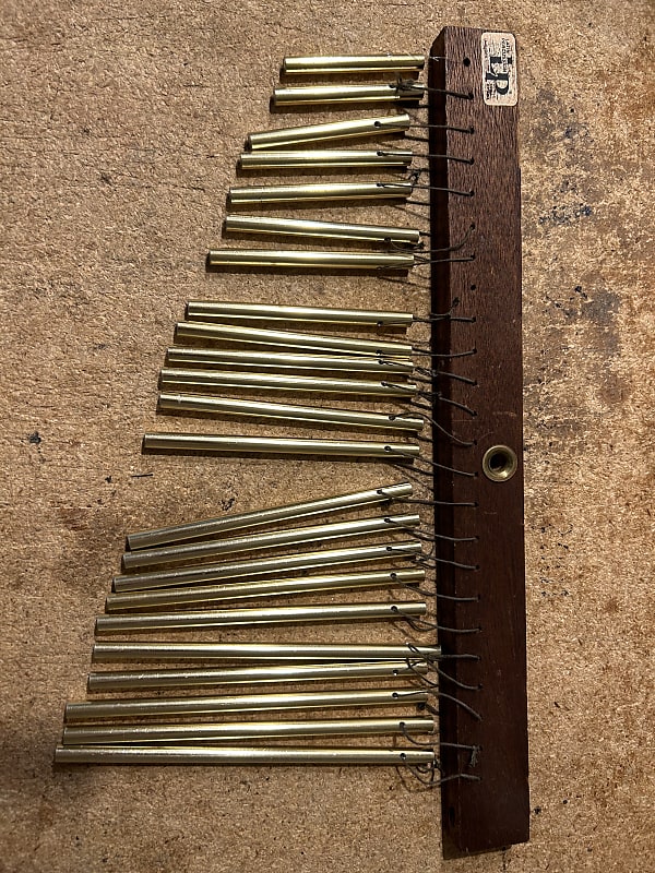 LP Solid Bar Chimes 1980's - Brass Finish | Reverb