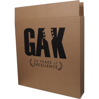 GAK Cardboard Guitar Shipping Box, Large | Reverb UK