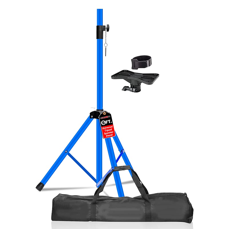 5 Core Speaker Stand Tripod Tall Height Adjustable Heavy | Reverb UK