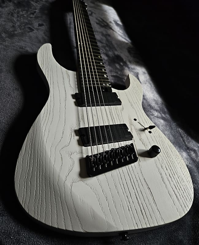 Legator N8FP White Fishman Fluence Modern 8 String / Saiter | Reverb