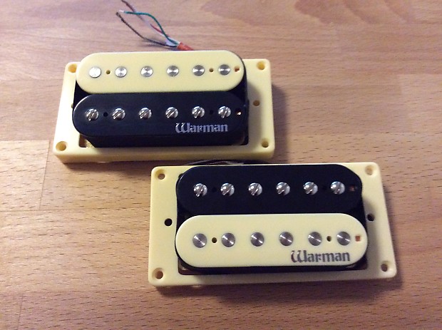 Warman Zebra Humbuckers 2018 Cream / Black | Reverb