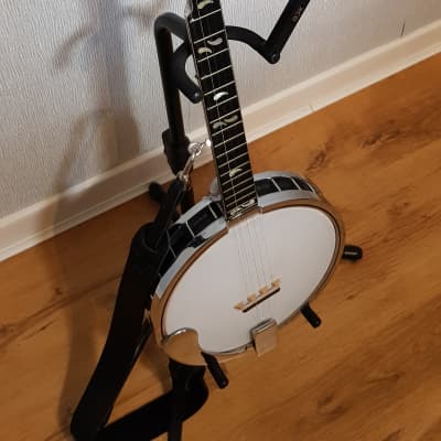 Merlin Merlin Long Neck Banjo 1965 Chrome | Reverb