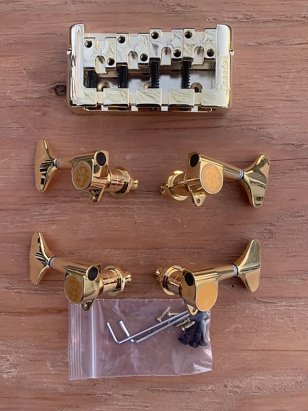 Spector Euro 4 Gold Hardware Bridge and Tuners | Reverb