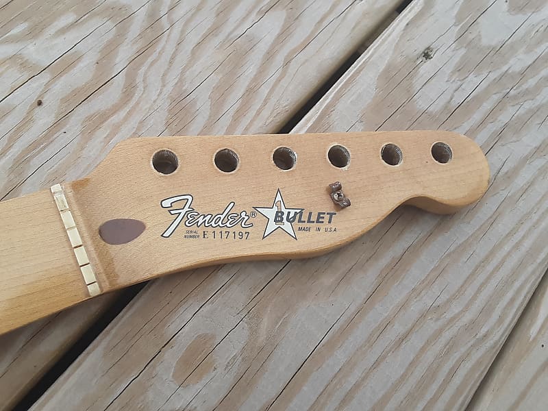 1982 Fender Bullet guitar neck maple | Reverb