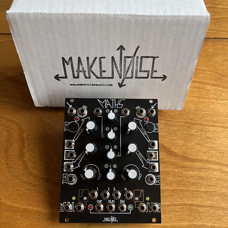 Make Noise Maths Module 2019 - Present - Black & Gold | Reverb