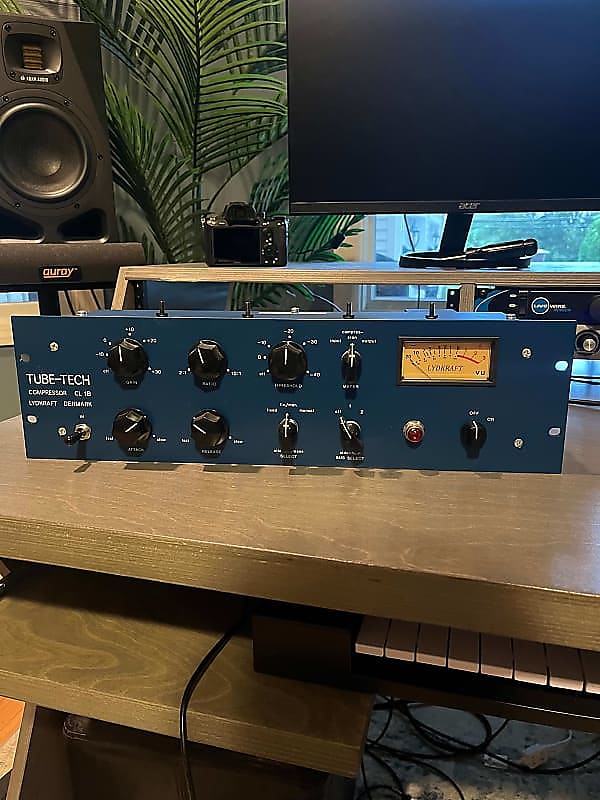 Tube-Tech CL 1B Mono Opto Compressor 2010s - Blue | Reverb