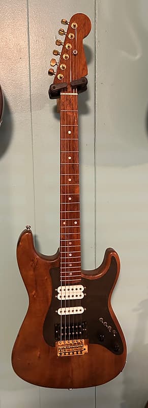 Unknown Custom Strat-Plus Copy circa 2000s - w/gig bag | Reverb