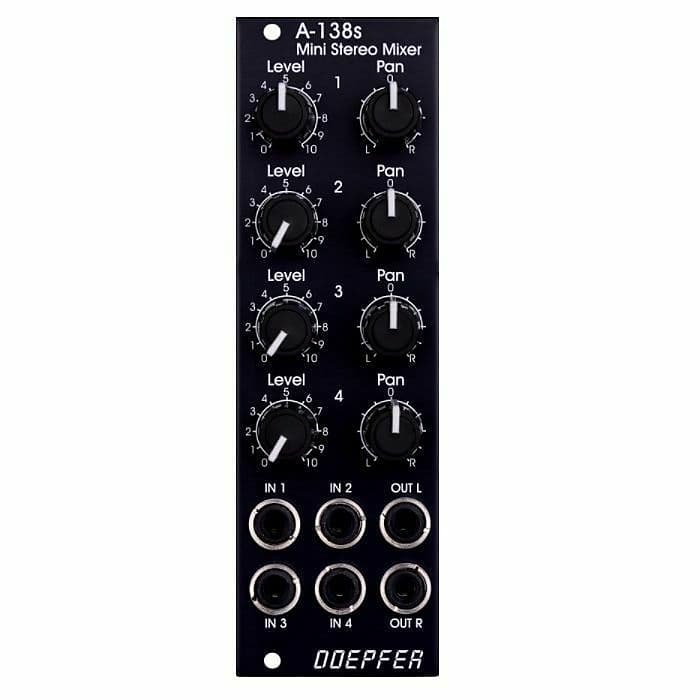 Doepfer A-138sv Mini Stereo Mixer Vintage Edition Module | Reverb UK