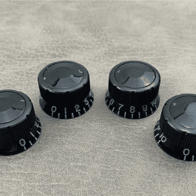 Ibanez Black Vintage Sure Grip III Tone and Volume Control | Reverb