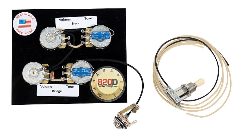 Old 920D Custom '72 Deluxe Telecaster® Wiring Harness Upgrade | Reverb