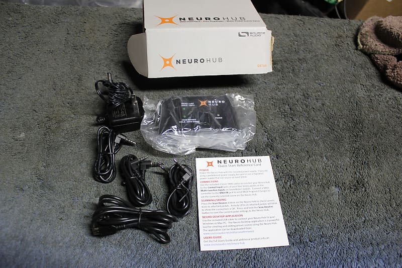 Source Audio Neuro Hub SA164/in Box with Cables and Power | Reverb