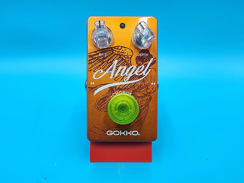 Gokko Angel GK-23 Chorus Guitar Effect Pedal Bass Rate Depth | Reverb