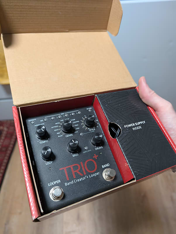 DigiTech TRIO Plus Band Creator + Looper 2010s - Black | Reverb