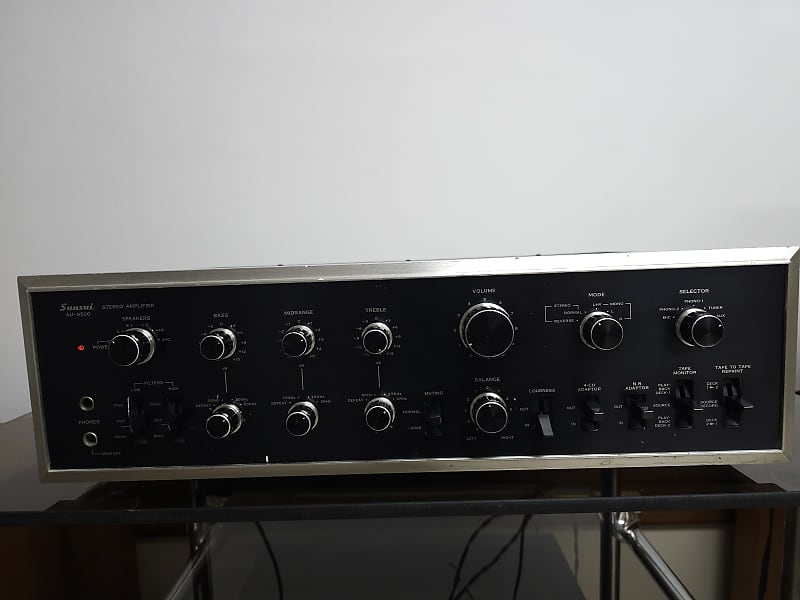 Sansui Au-9500 Stereo Amplifier Operational Reccaped | Reverb