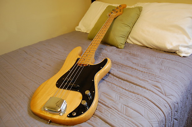 Univox Precision Bass Copy 60s - 70s natural | Reverb