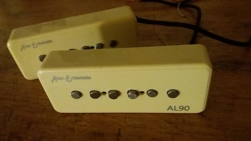 Pair of P90's Alan Entwistle AL90 2010 - Cream | Reverb UK