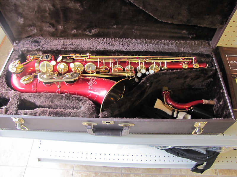 LA Sax Tenor Sax "Red" in Case | Reverb