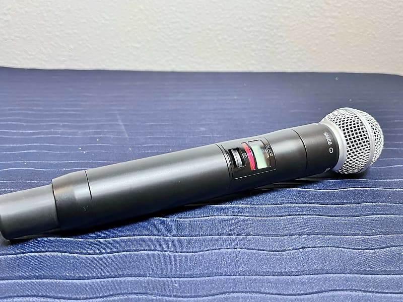 5x Shure QLXD2 SM58 Microphones - V50 Band | Reverb