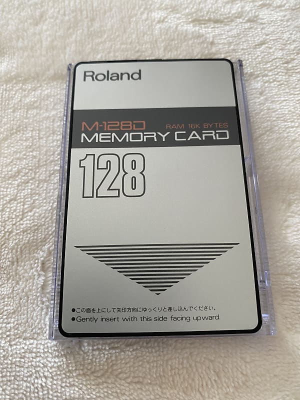 Roland M-128D Memory RAM Card 16K NOS | Reverb
