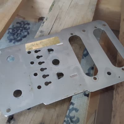 1950s Fender Stringmaster lap steel guitar bridge plate D6 | Reverb