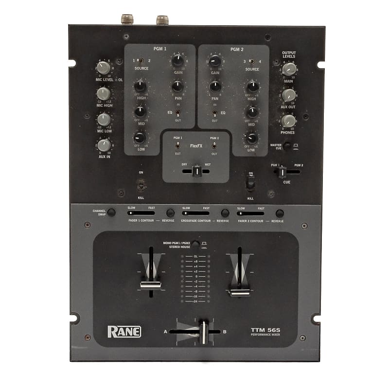Rane - TTM 565 - 2 Ch. Performance DJ Mixer w/ Cables - x0317 | Reverb